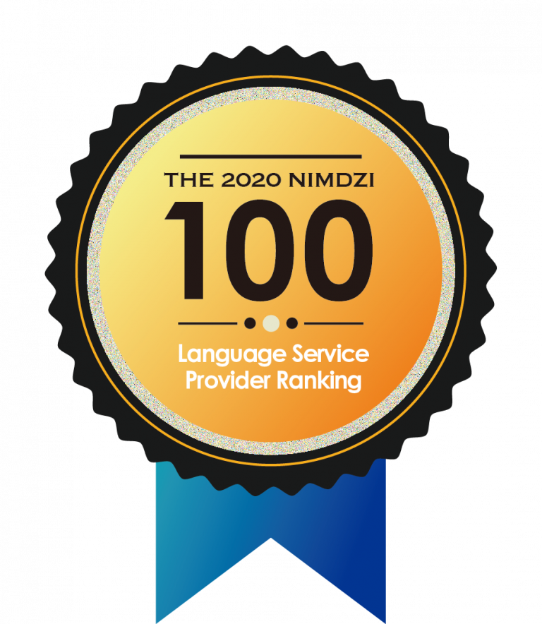 The 2020 nimdzi 100 ranking: crestec ranked among the top 100 language ...