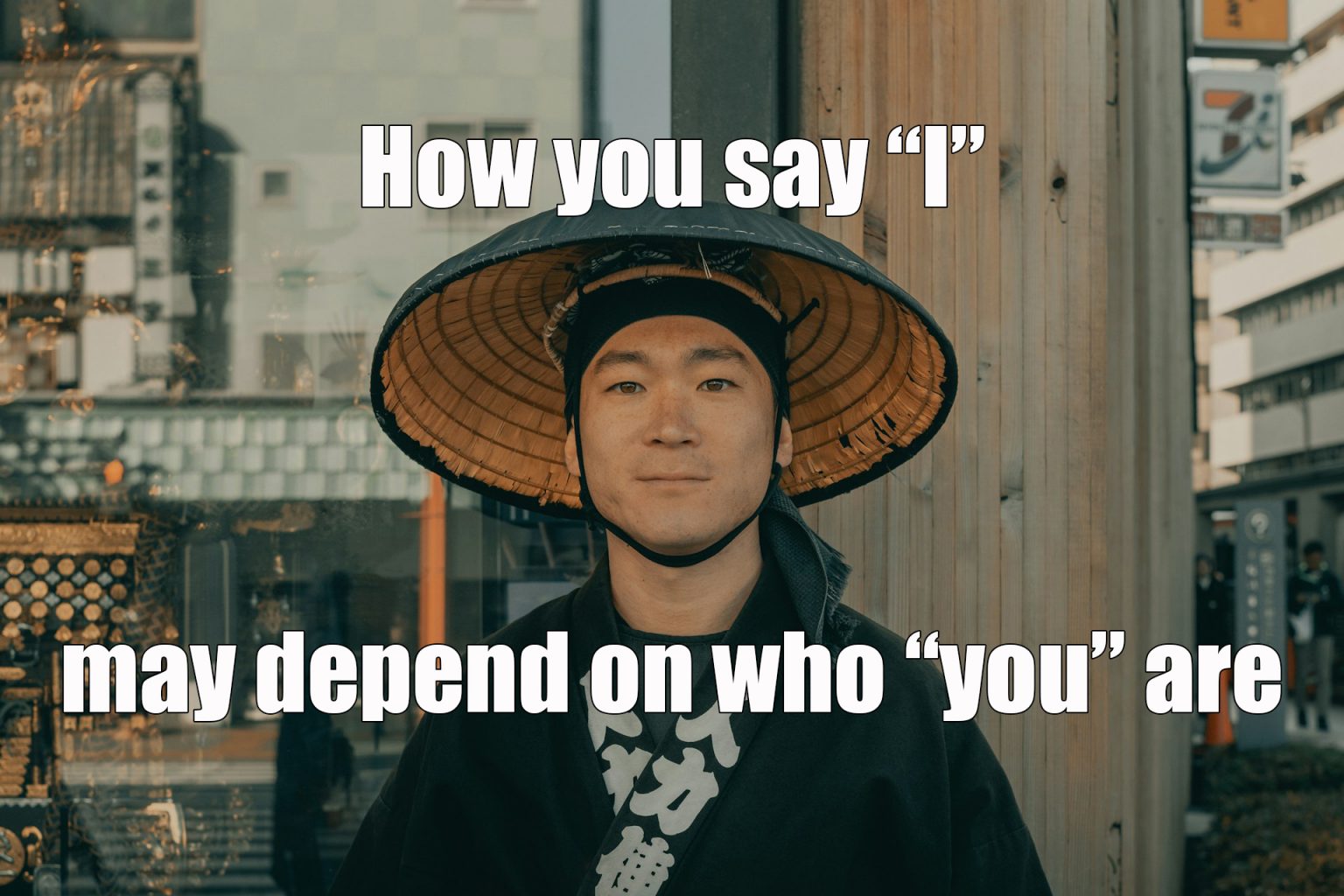 Which ‘I’ to use in Japanese depends on who ‘you’ are | CRESTEC Global ...